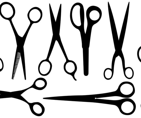 How to Measure Hairdressing Scissors | Choosing Scissor Length & Size ...