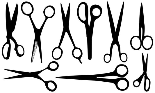 How to Measure Hairdressing Scissors | Choosing Scissor Length & Size ...