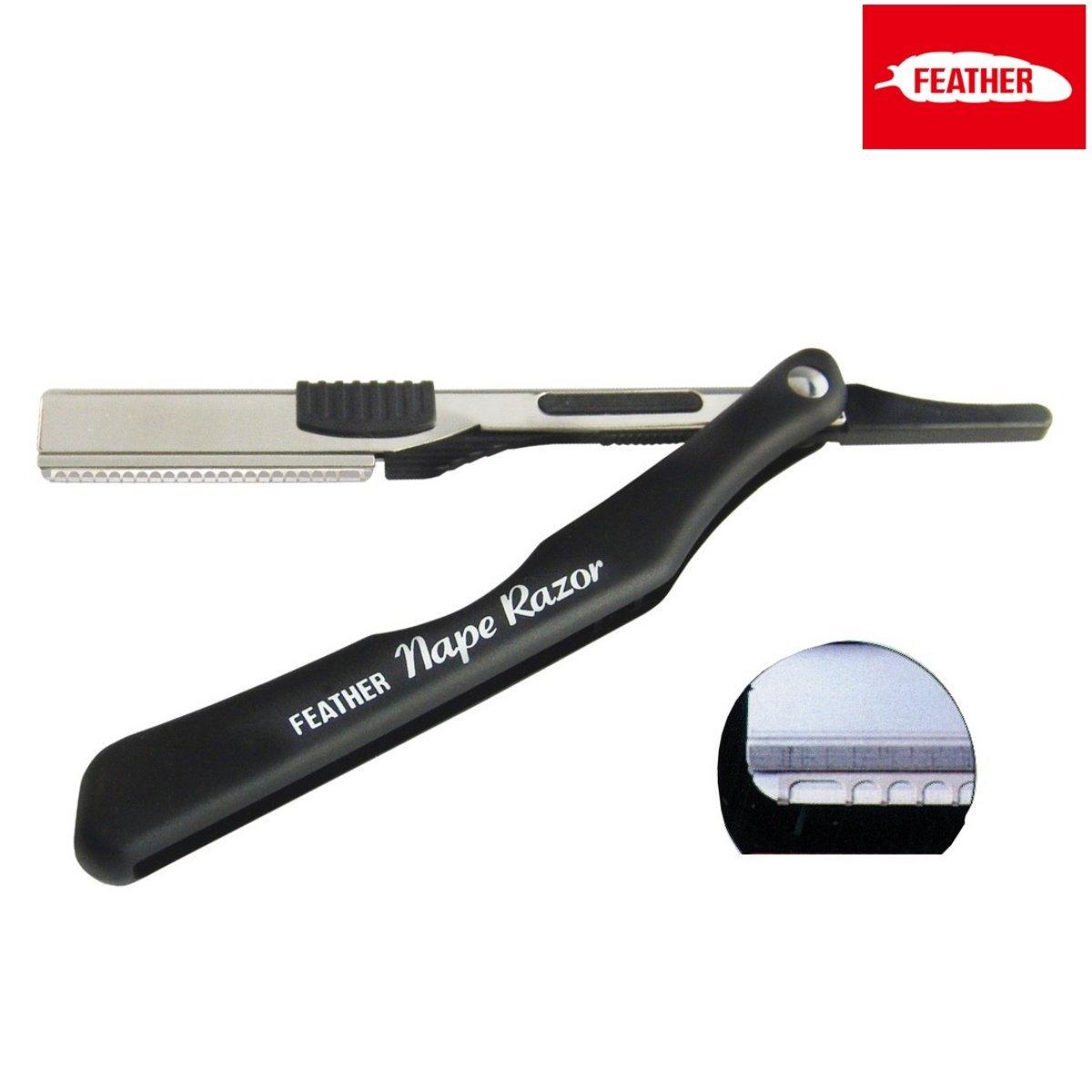 Feather Razor Nape/Neck Type: Precision Japanese Steel Grooming Tool ...