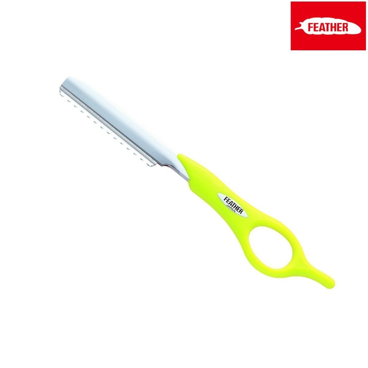 Feather Styling & Texturizing Razor Short Handle: Precision Haircuts ...