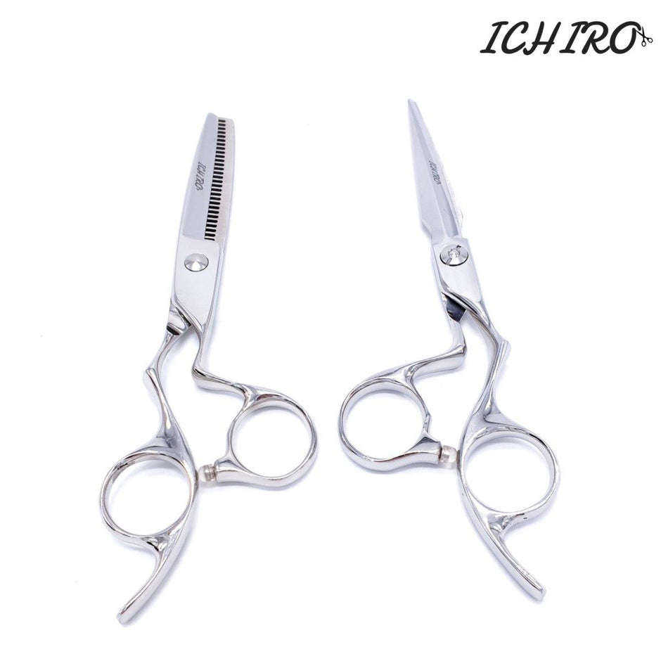 Ichiro Kawa Hairdressing Scissor Set - Premium 440C Steel, 6" | Japan Scissors