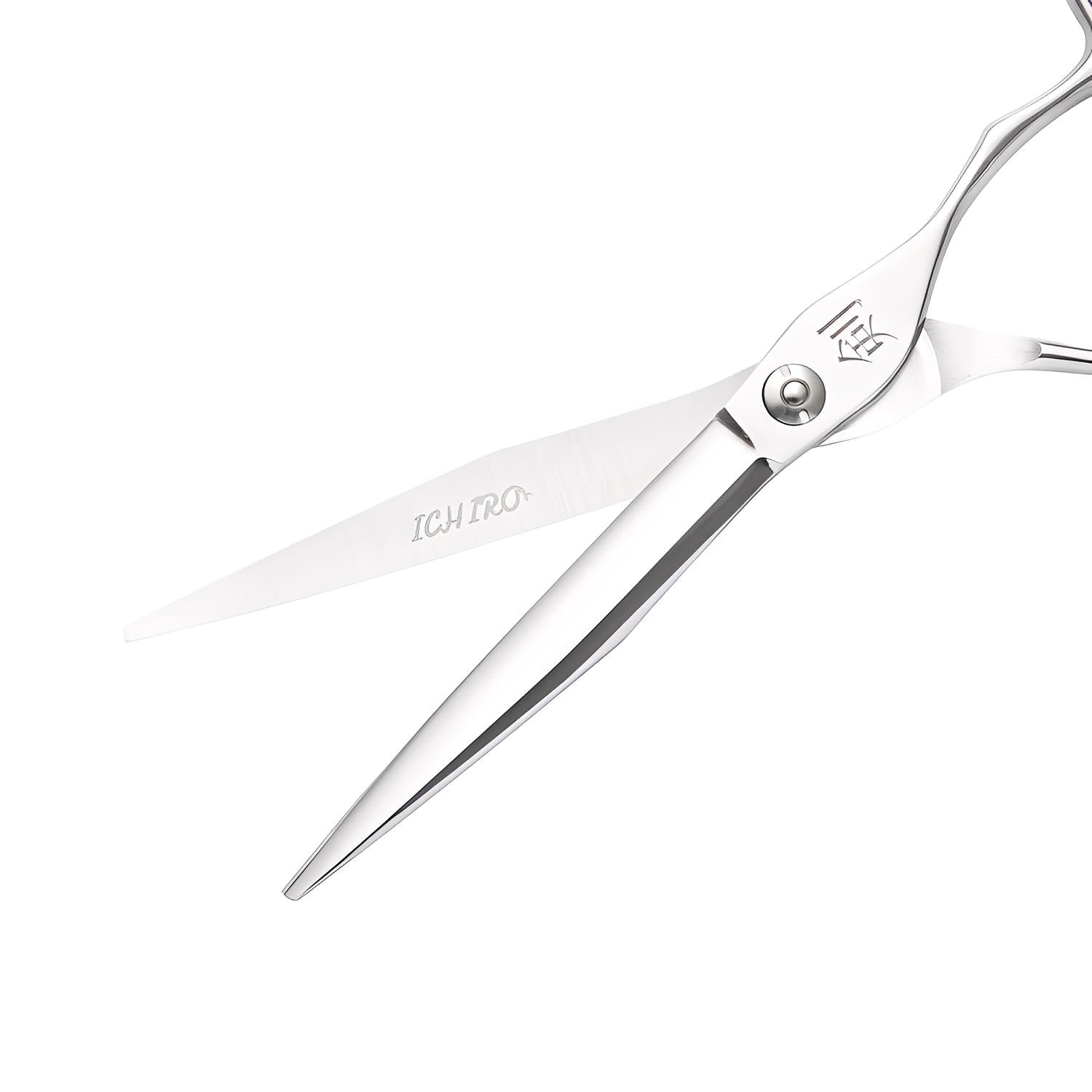Ichiro Tsurugi Barber Scissors: Professional 440C Steel Cutting Tools ...