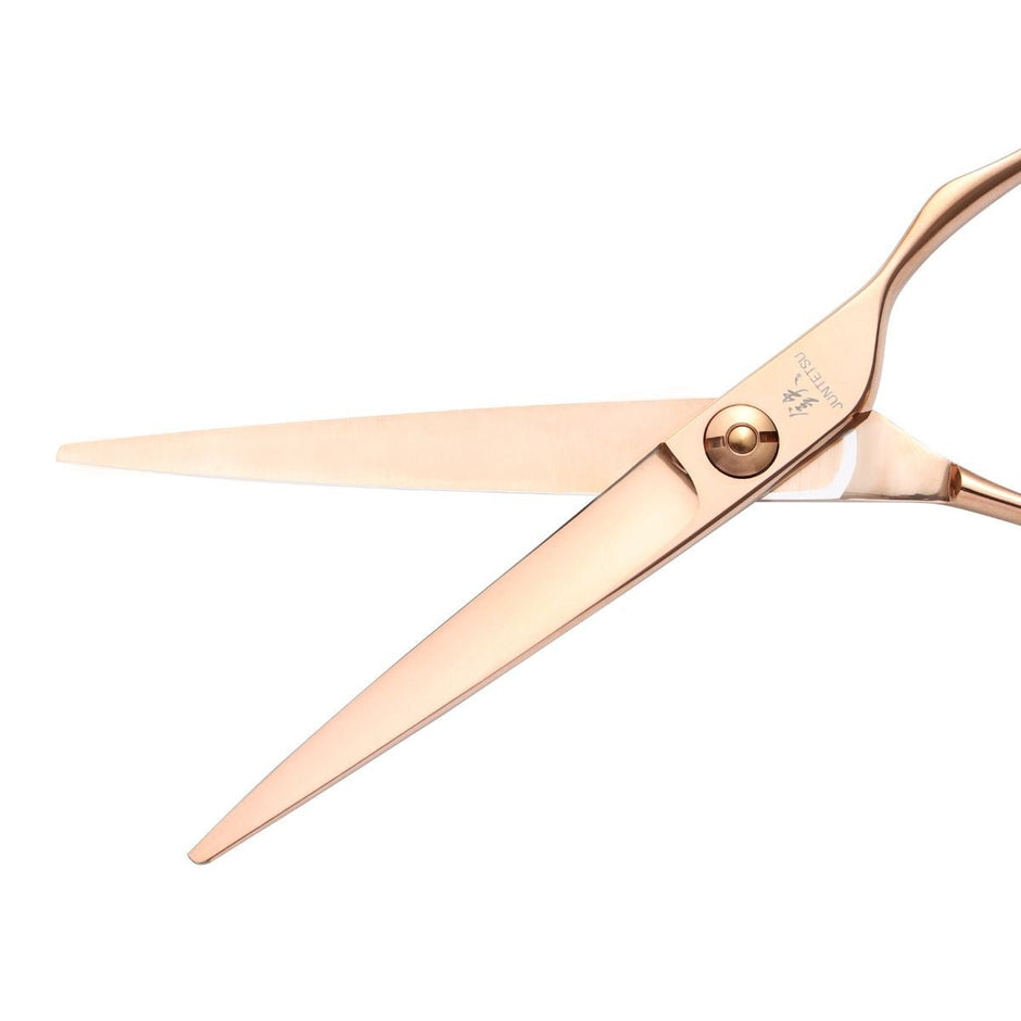Juntetsu Rose Gold Hairdressing Scissor Set: Premium VG10 Steel | Japan ...