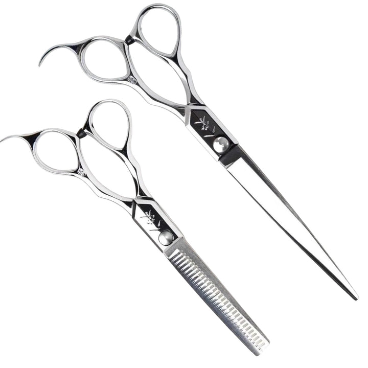 Yasaka Professional Barber Hair Scissor Set | Premium Japanese ATS314 ...
